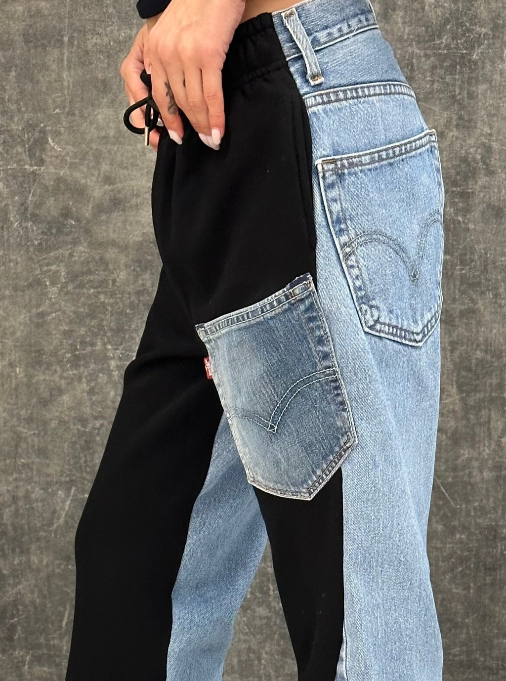 CUSTOM ~ JEAN x SWEATS – TANAKA VINTAGE